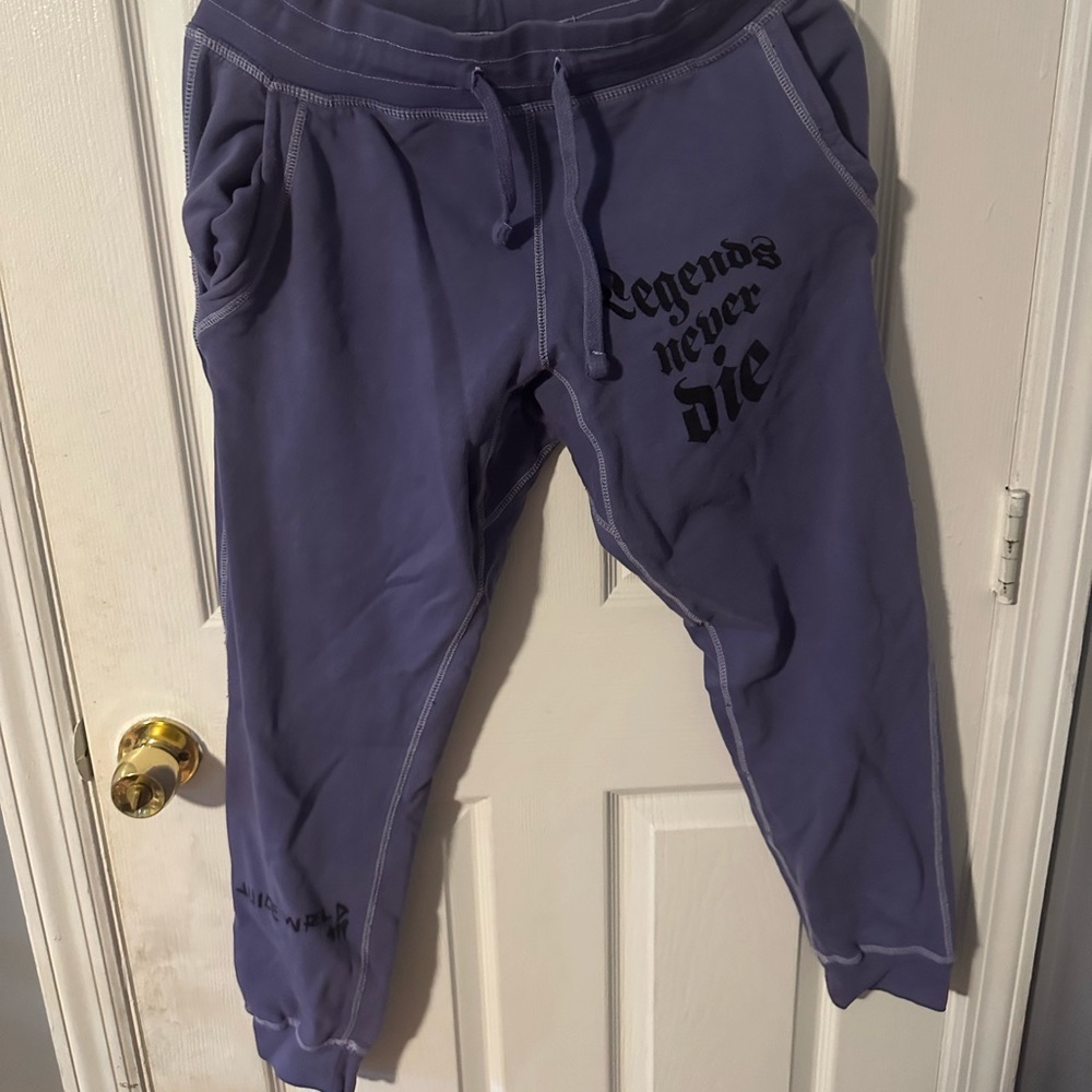 Juice Wrld 999 Sweatpants In Purple - Gem